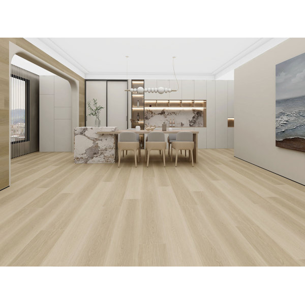 Lucida USA MaxCore XL Maple MXL-4003, 22MIL x9? × 60? × 6.5 mm click-lock planks (6?pcs per case ...